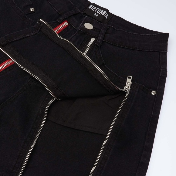 Disturbia | Shorts | Disturbia Zip Shorts Punk Goth Harajuku Killstar ...